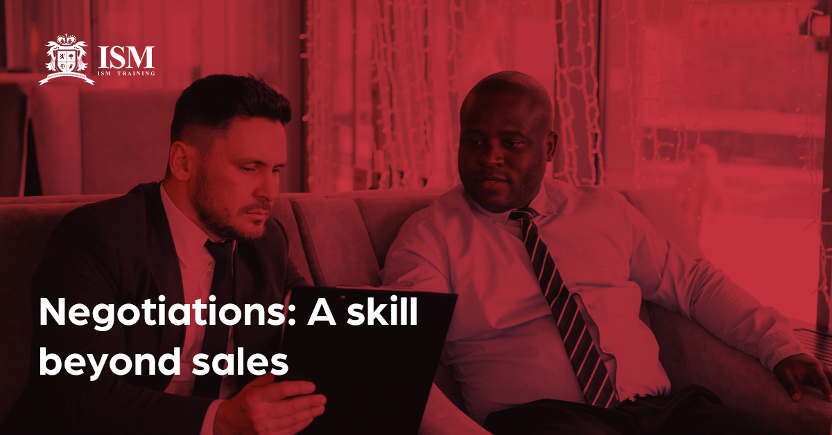 Negotiations: A Skill Beyond Sales | ISM Training